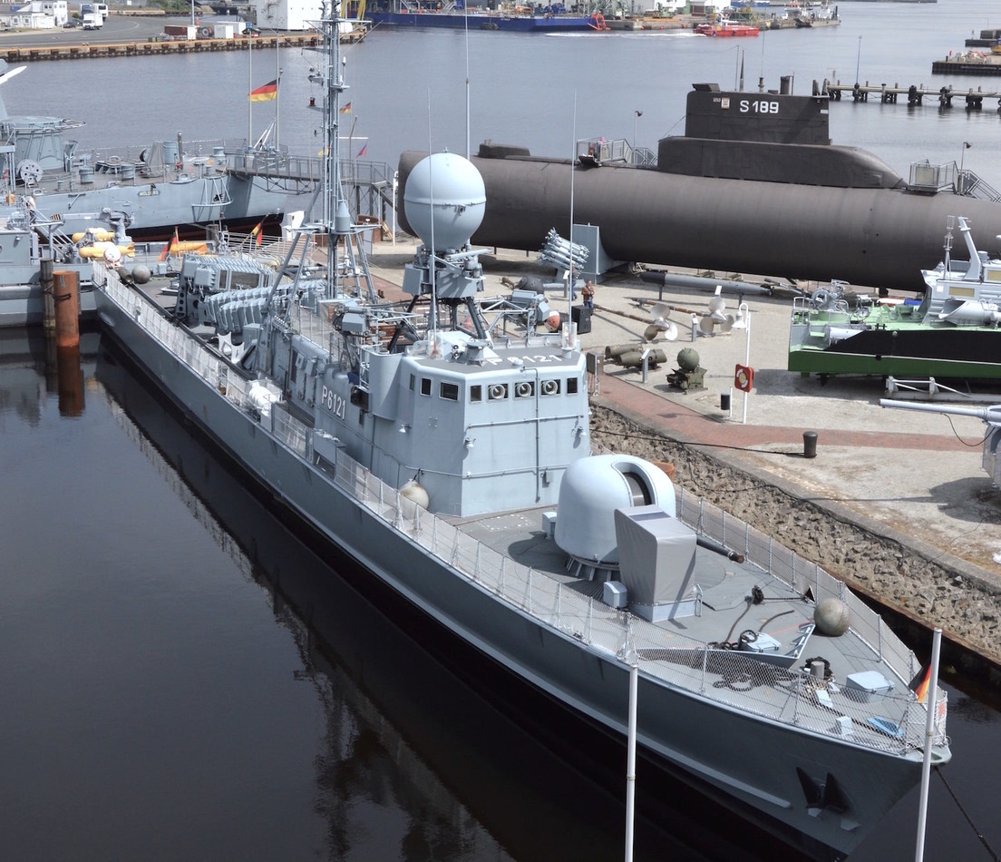 von GROTE Ausstellungsgestaltung und Design — Schnellboot S71 Gepard